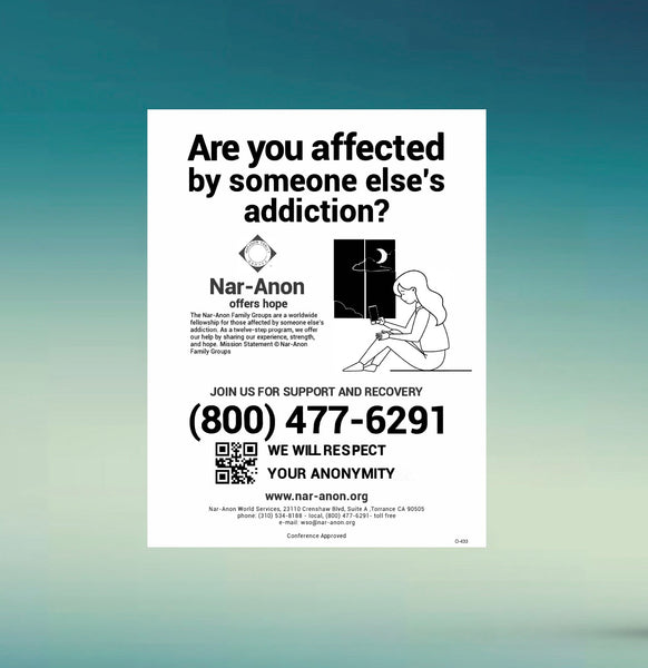 Outreach Poster O-433 (8 1/2 x 11) - NEW – Nar-Anon Webstore