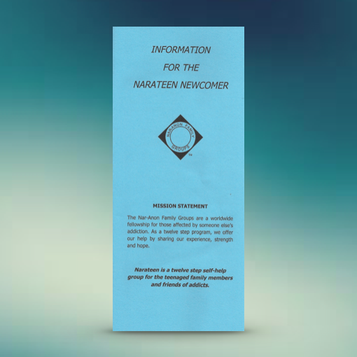 Information for the Narateen Newcomer – Nar-Anon Webstore